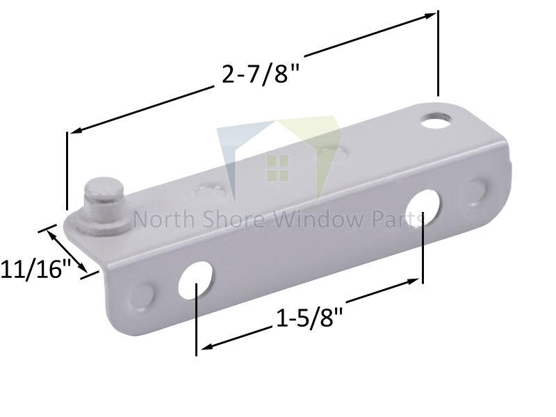 Left Hand EntryGard Stud Bracket (Truth Hardware 10.33.9 ...