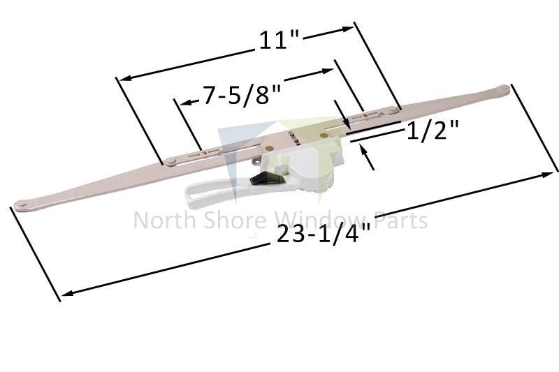 Lever Awning Window Operator 23 1/4'' Regular Hand (Truth Hardware 101. ...