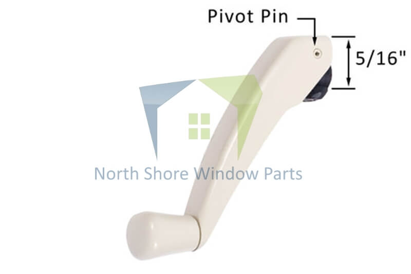 Crank Handle (Folding) (Truth Hardware 11329) 5/16" Spline ...
