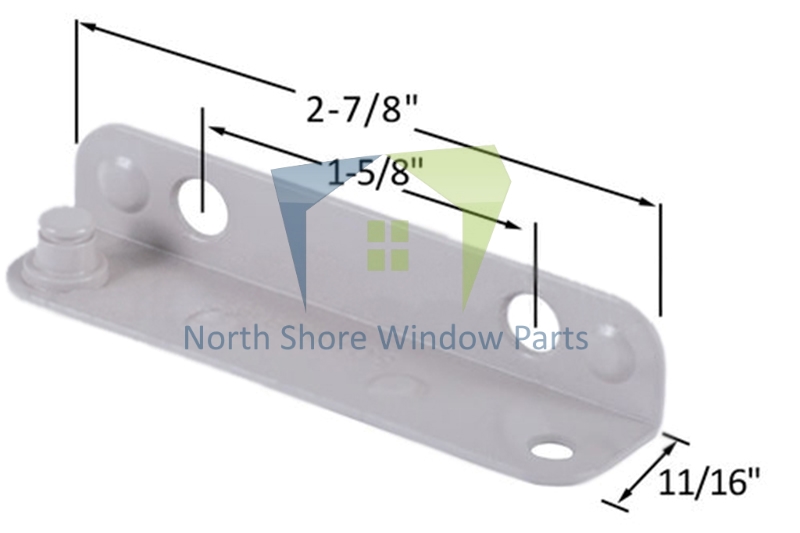Right Hand EntryGard Stud Bracket (Truth Hardware 104.03.92 ...